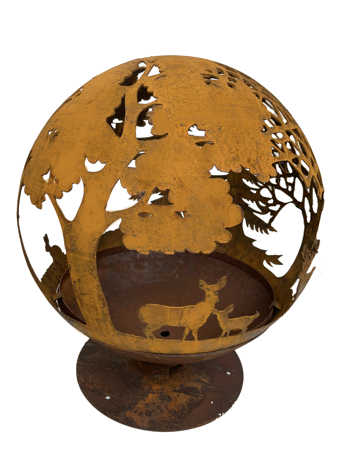 Esschert Designs Large Wildlife Pattern Fire Sphere – Just Jill Shop