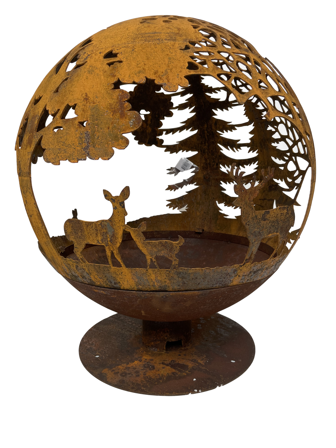 Esschert Designs Large Wildlife Pattern Fire Sphere – Just Jill Shop